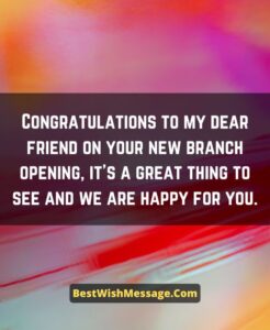 55+ Congratulations Messages for Opening a New Branch