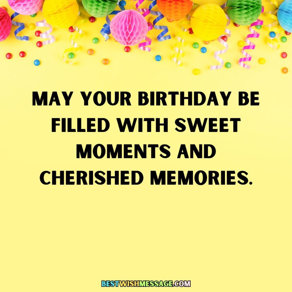 May Your Birthday Be Filled Birthday Card For Sister From Brother